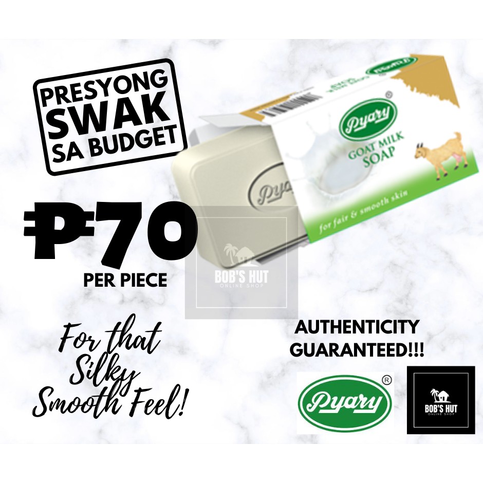 Pyary Goat Milk Soap (100% Authentic) | Shopee Philippines