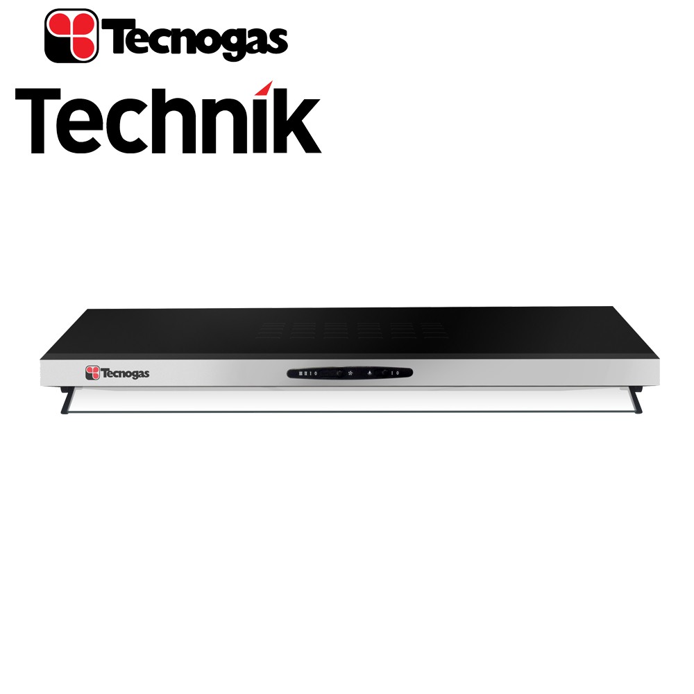 Tecnogas 50cm traditional range hood with stainless trim TRH5001BL ...