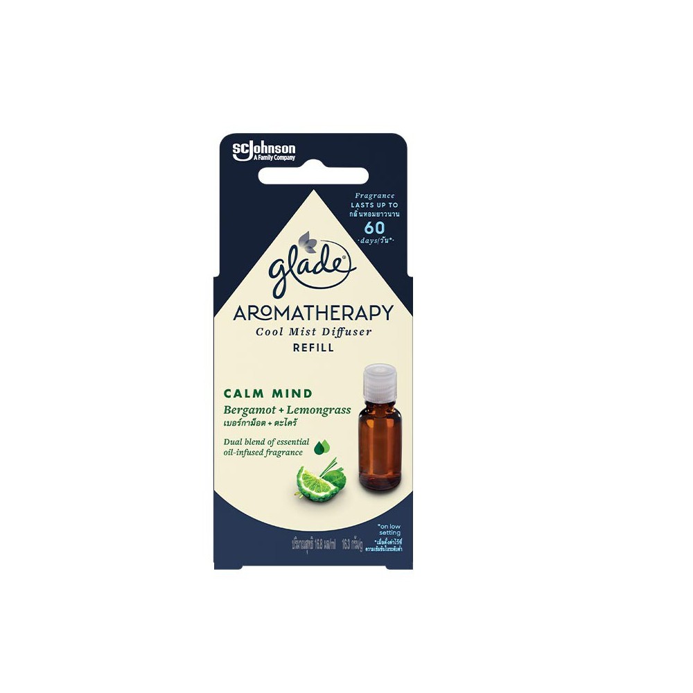 Glade Aromatherapy Electric Diffuser Refill - Lemongrass 16.8ml ...