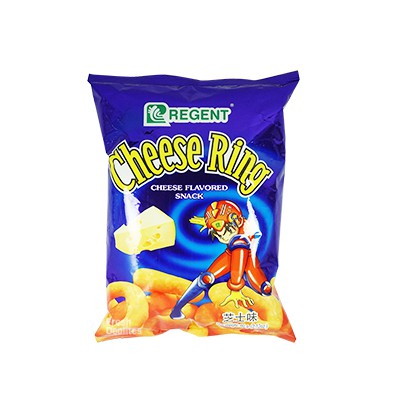 Regent Cheese Ring Snack (Cheese Flavored Snack)60g | Shopee Philippines