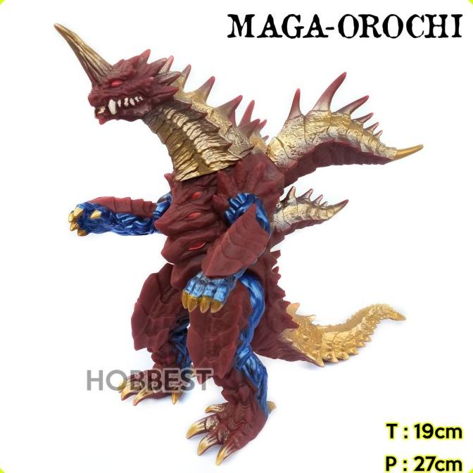 Maga OROCHI - Action Figure Godzilla Kaiju Miniature Toy Display ...