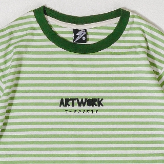 ARTWORK Green Stripes (T-Shirts for Men) | Shopee Philippines