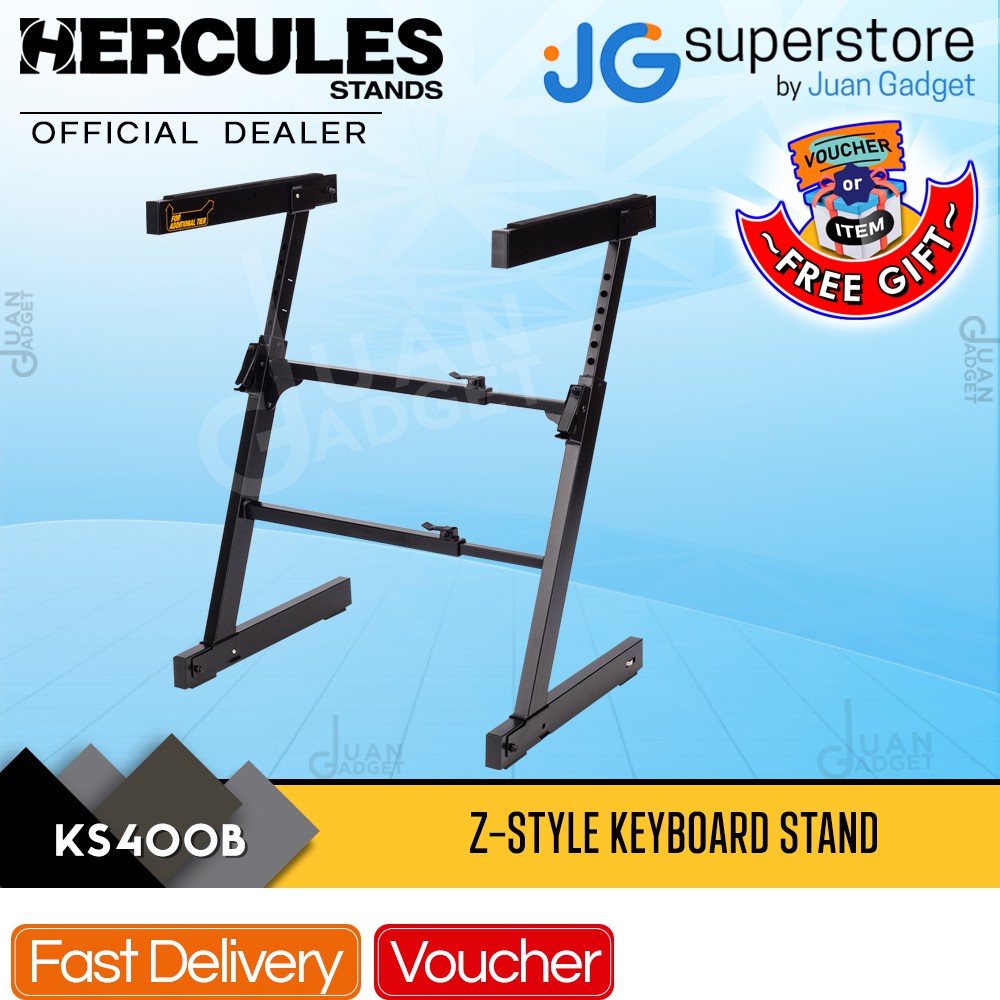 Hercules Autolock Z-Style Keyboard Stand KS400B | JG Superstore ...