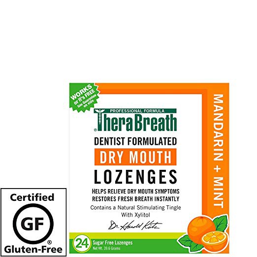 TheraBreath Dry Mouth Lozenges Mandarin Mint Flavor, 24 Count | Shopee ...