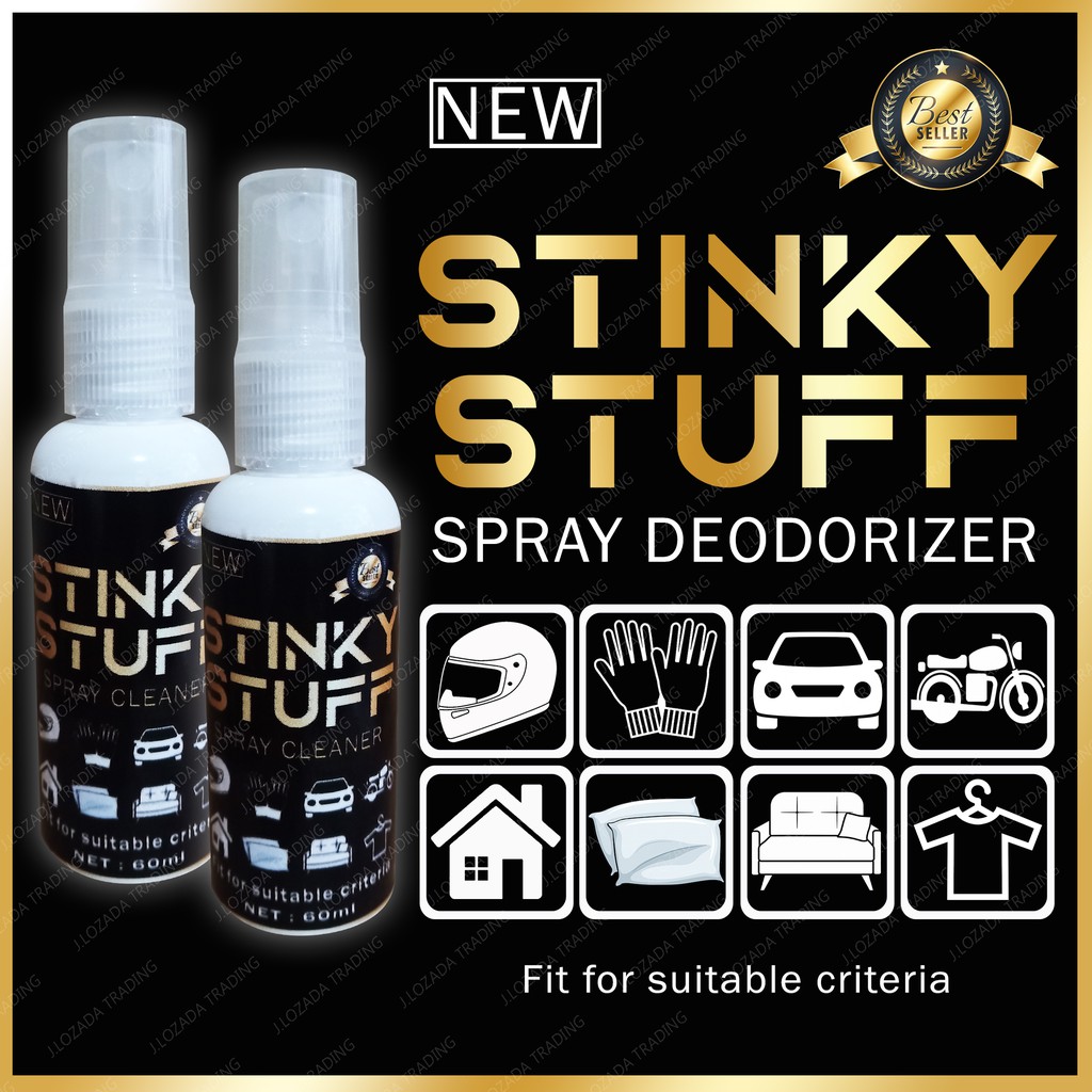 SET 2 STINKY STUFF Disinfecting Disenfectant, Anti bacteria air ...