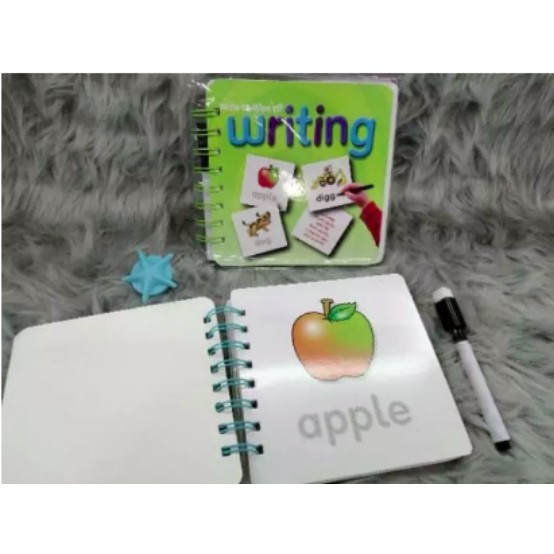 TOS Write And Wipe Off Writing Activity Book Educational Learning Tools ...