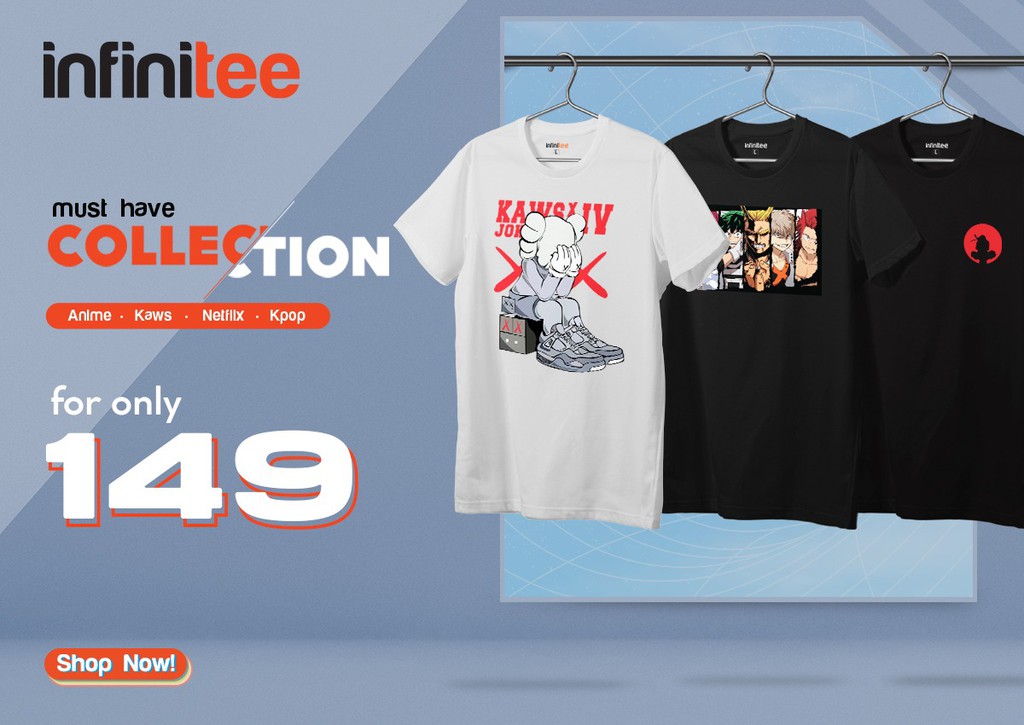 Infinitee Tshirt, Online Shop | Shopee Philippines