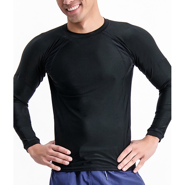 BENCH/ Long Sleeve Rash Guard - Black | Shopee Philippines