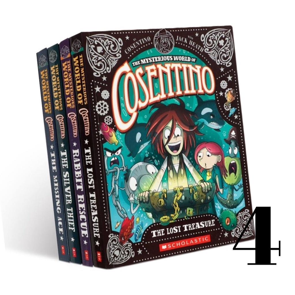 The Mysterious World of Cosentino by Cosentino, Jack Heath (4 books ...