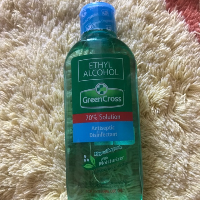 Green Cross Ethyl Alcohol 70% Solution 150ml | Shopee Philippines
