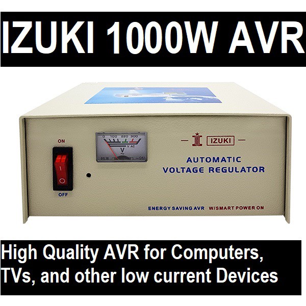 Izuki Relay Type AVR SE-1000 Automatic Voltage Regulator 1000W AVR for ...