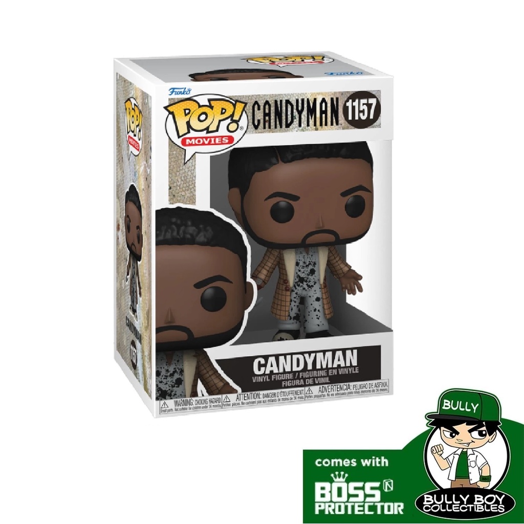 POP! Movies: Candyman - Candyman 1157 With Boss Protector | Shopee ...