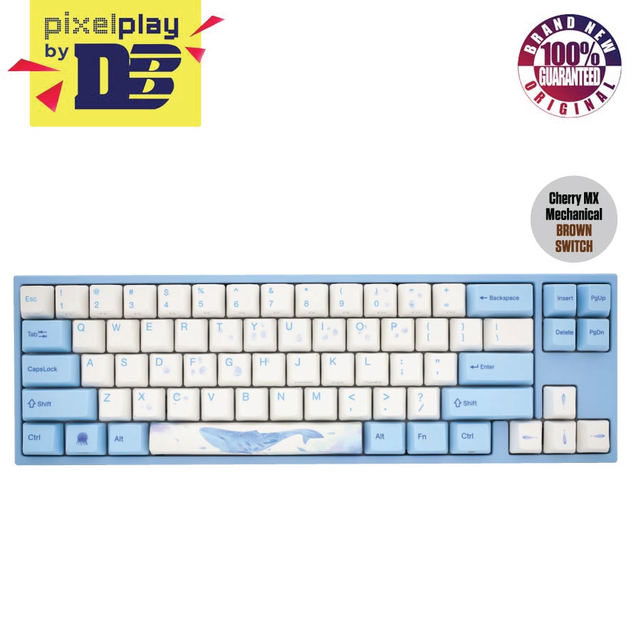 Ducky Miya Pro Sea Melody Mechanical Keyboard (Cherry MX Brown ...