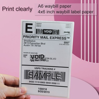 Thermal Roll Paper for Shopee Waybill 100*150mm Express Label Good ...
