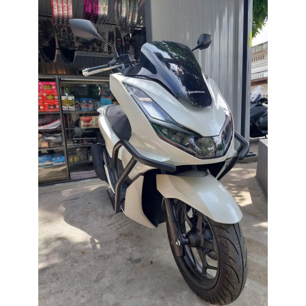 PCX 160 crashguard Red motoshield heavy duty easy to install (Makapal ...