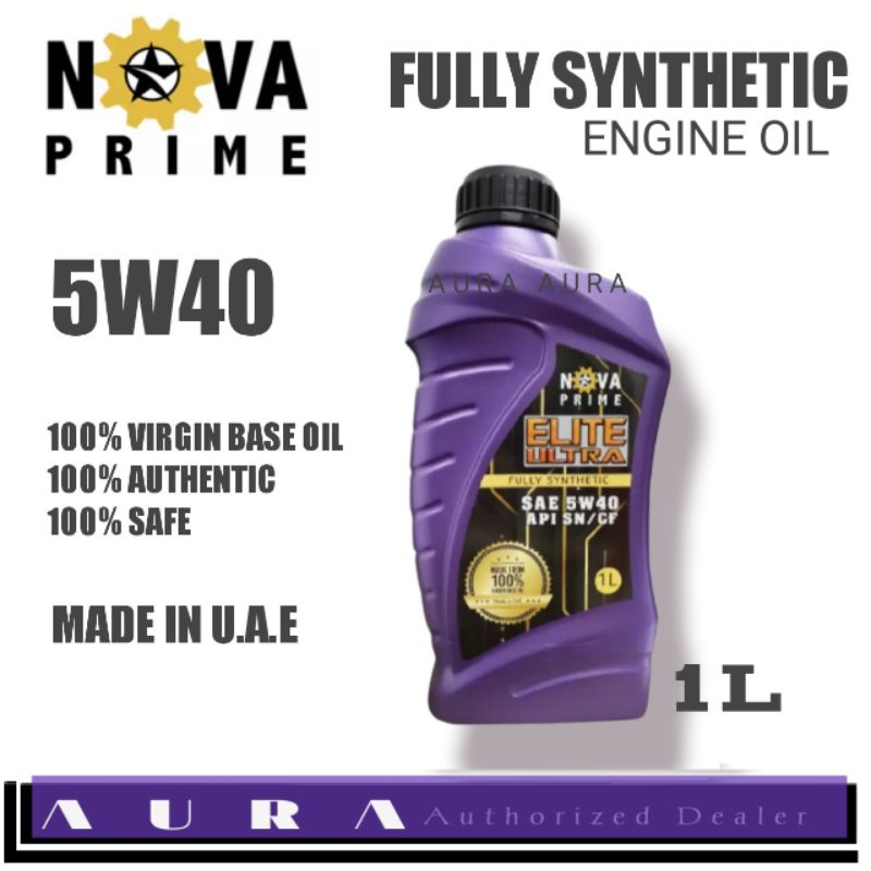 NOVA PRIME ELITE ULTRA- FULLY SYNTHETIC ENGINE OIL 1L |API SN/CF|| SAE ...
