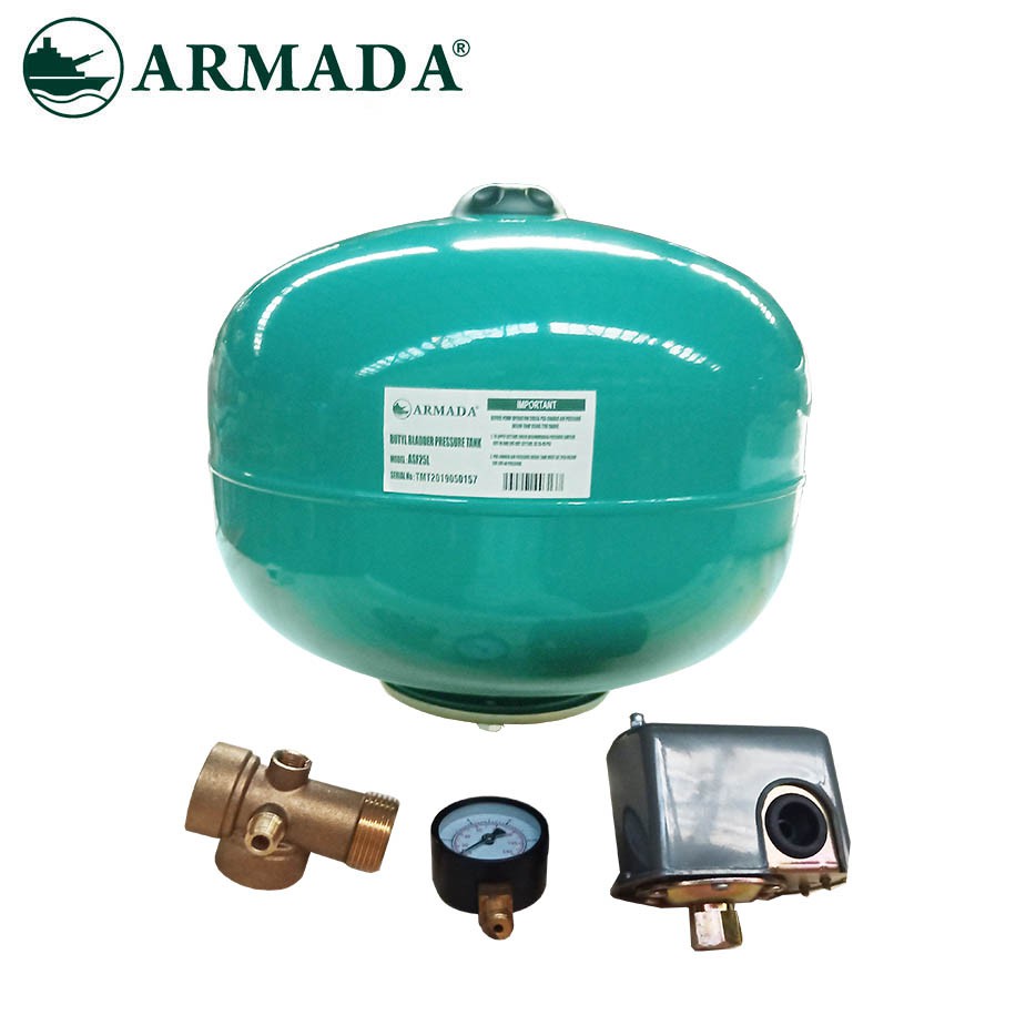 Armada Butyl Bladder Pressure Tank ASF25L | Shopee Philippines