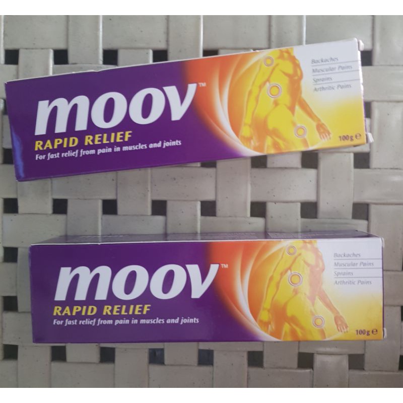 Moov Rapid Relief Cream-100g | Shopee Philippines