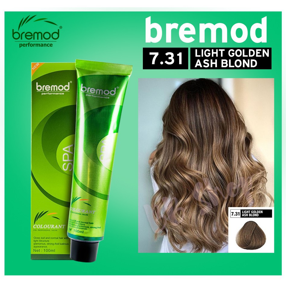 BREMOD PERFORMANCE HAIRCOLOR 7.31 WITH OXIDIZING 100ML | Shopee Philippines