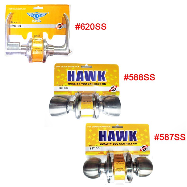 Hawk Door Knob Dooknob Stainless | Shopee Philippines