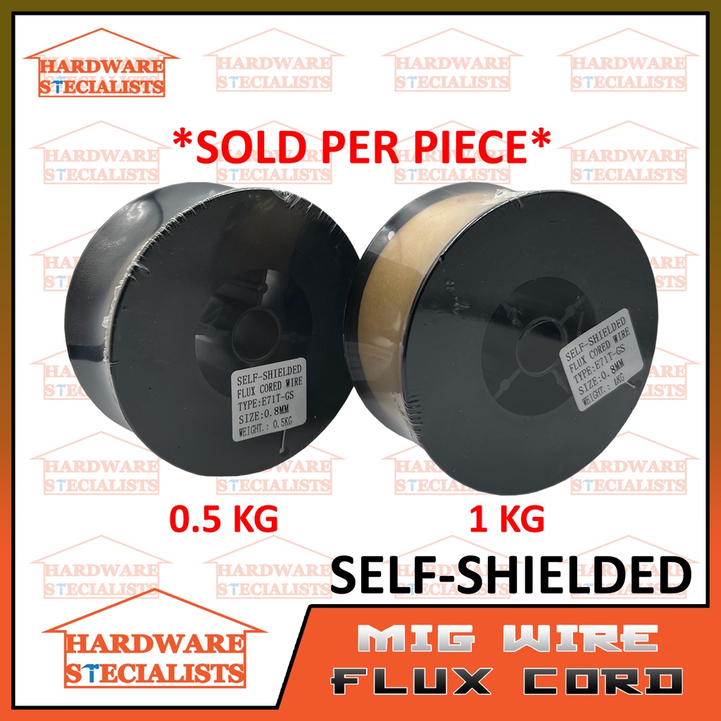 Flux Cord Mig Wire Gas Less 0.8MM 0.5KG OR 1KG *SOLD PER PIECE ...