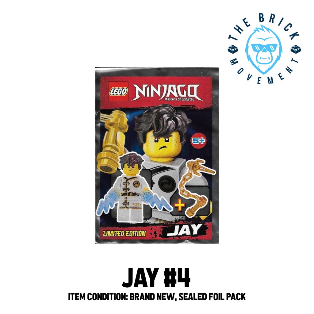 LEGO® NINJAGO Jay Foil Pack #4 | Shopee Philippines