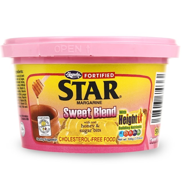 Magnolia Star Margarine Sweet Blend 100g | Shopee Philippines