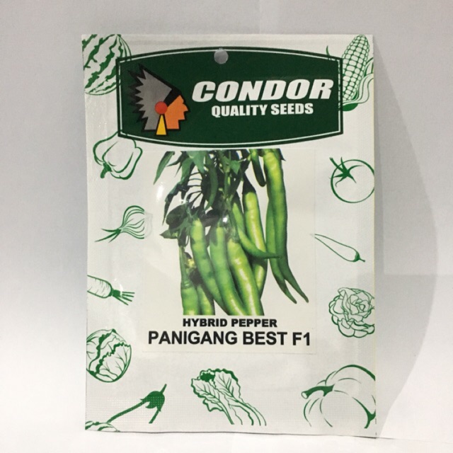 Condor Seeds - Panigang Best F1 (Long Chili/Finger Chili) | Shopee ...
