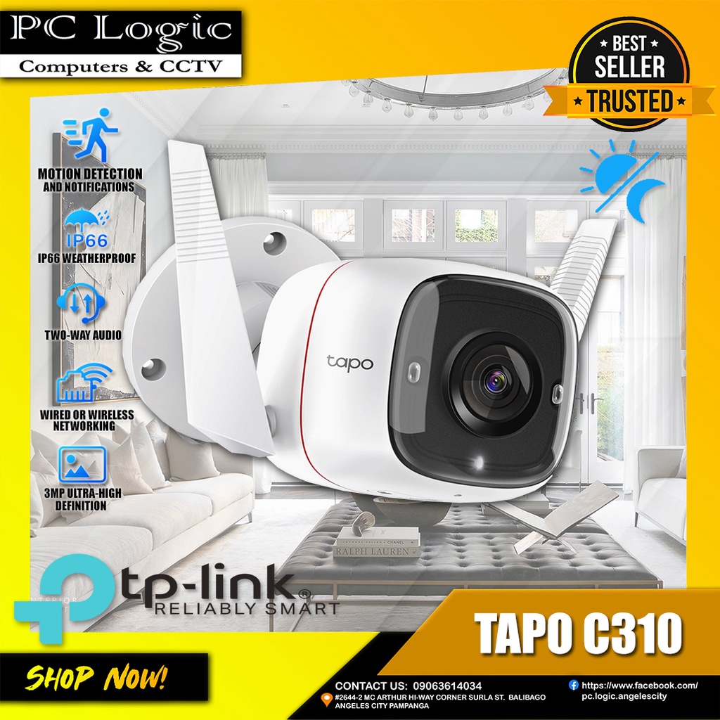 TP-Link Tapo C310 3MP Outdoor Security Wi-Fi Camera Camera | Shopee Philippines