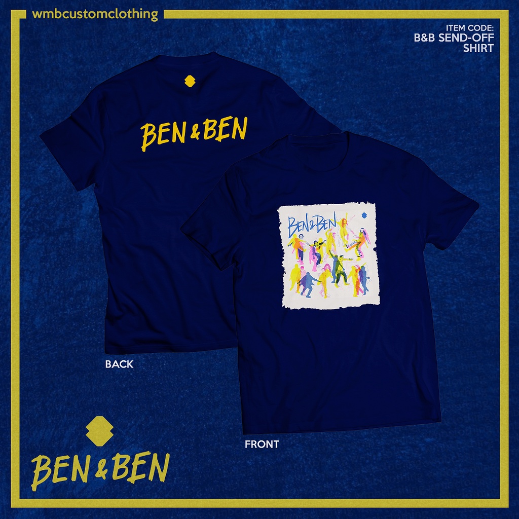 Ben&Ben Send-Off Concert Shirt by WMB Clothing | Shopee Philippines