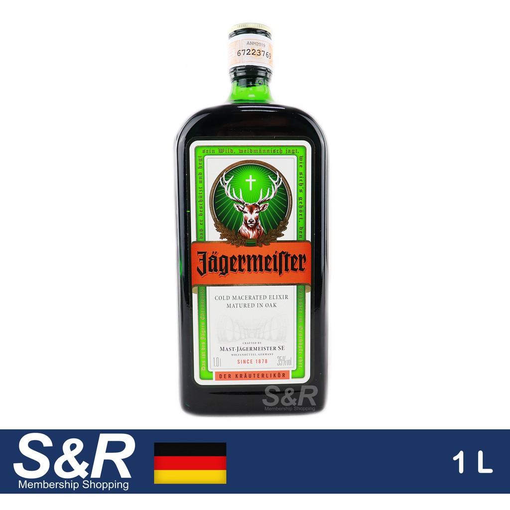 Jagermeister Herbal Liqueur 1L | Shopee Philippines