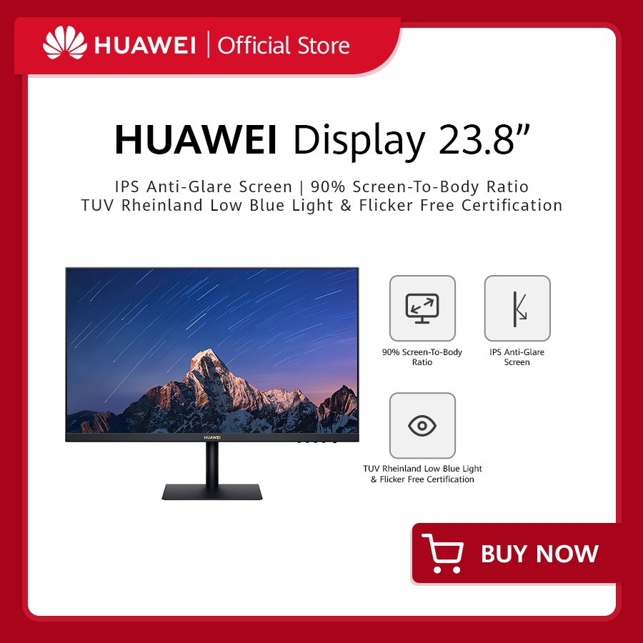 HUAWEI Display 23.8 Inch Monitor | Full HD Monitor | 1080P FullView ...