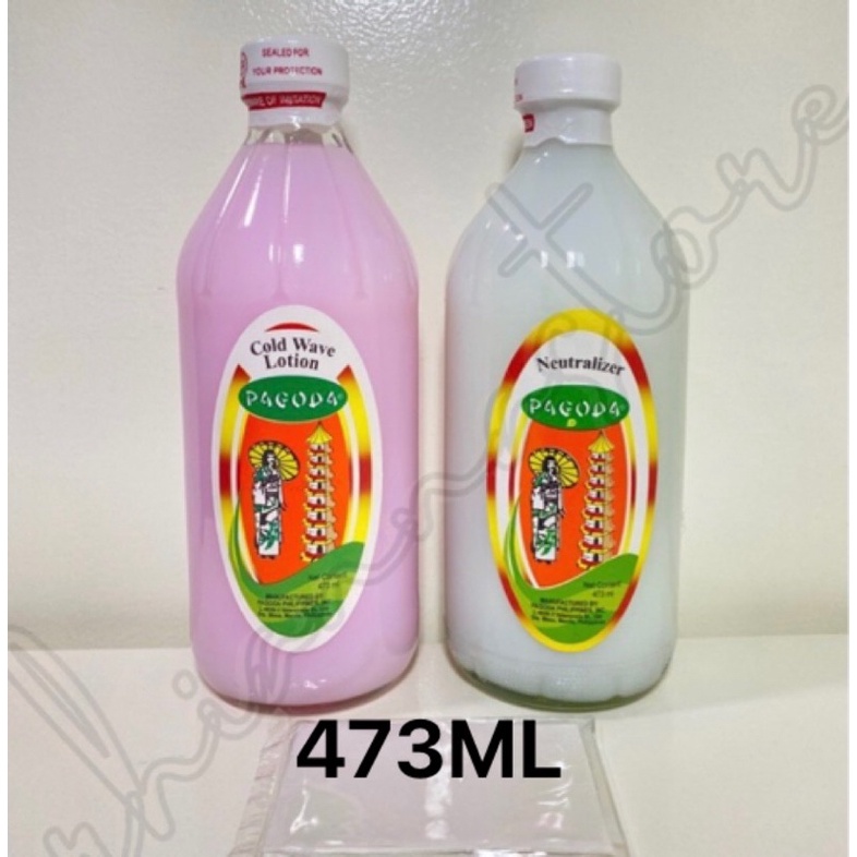 PAGODA cold wave Perm Lotion+ Neutralizer Set 473ml | Shopee Philippines