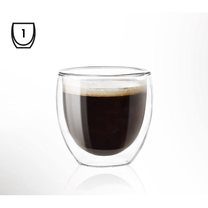 LYGER COFFEE Double Wall Glass | Shopee Philippines