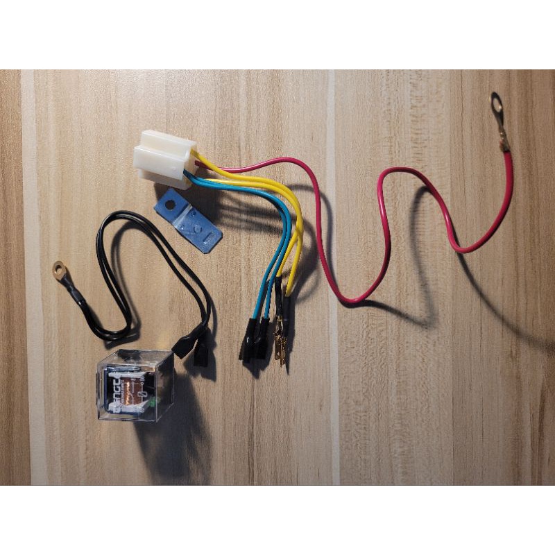 Horn Relay Mini Driving Light Relay Transparent Socket and Harness 4pin ...