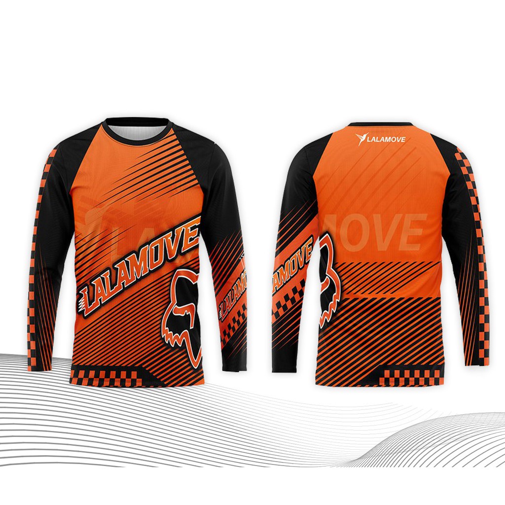 Lalamove Motorcycle Riders Long Sleeves Full Sublimation Long Sleeves ...