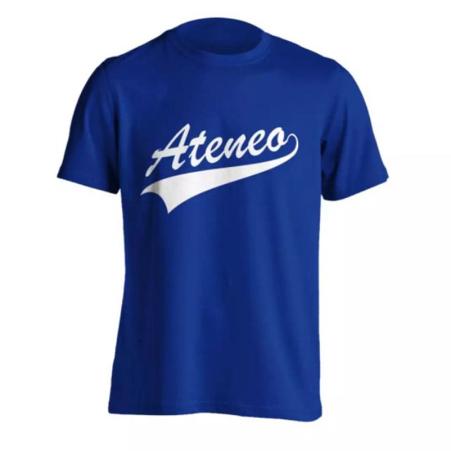 Ateneo Shirt Ateneo de Manila University Shirt (Blue) | Shopee Philippines