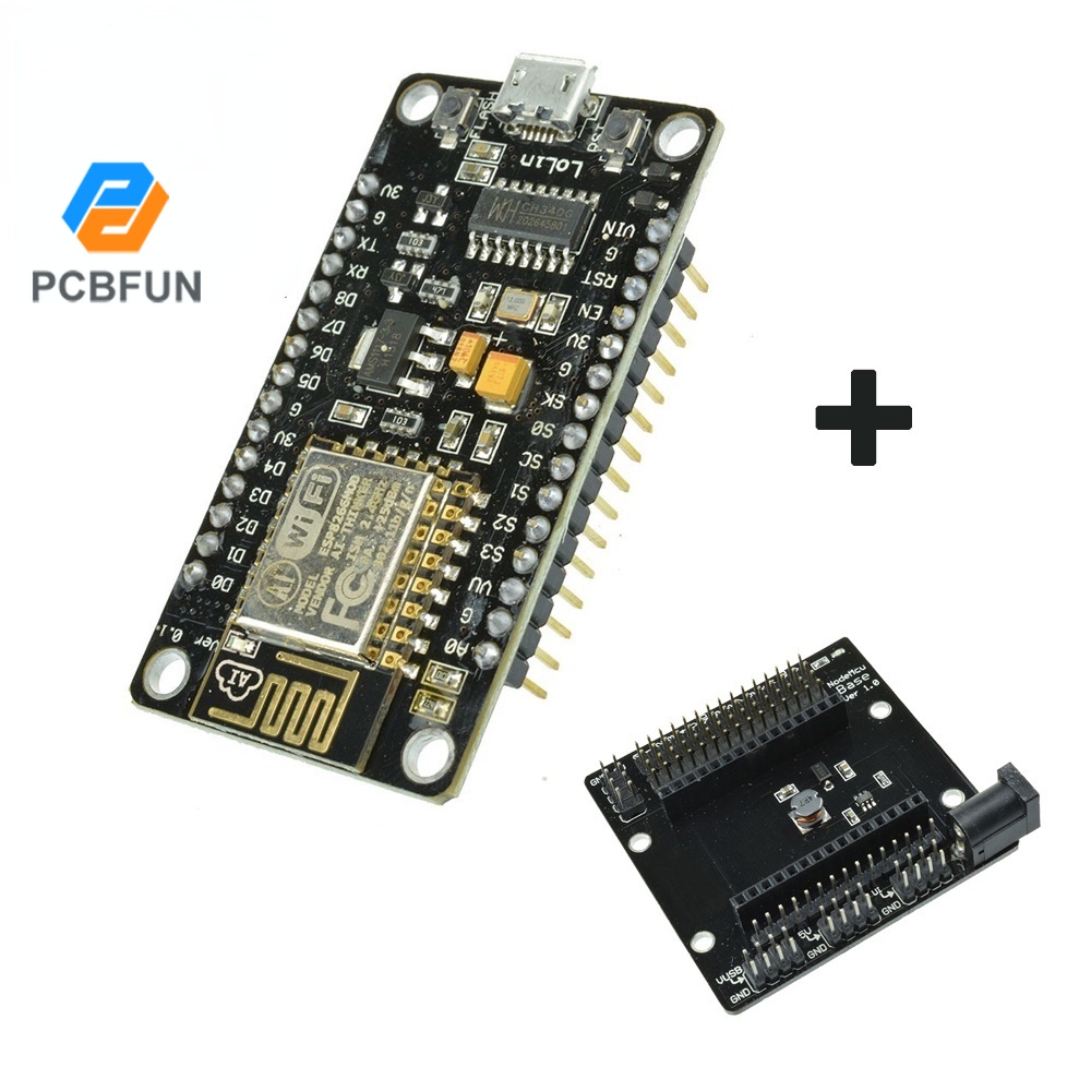Pcbfun Nodemcu V3 Esp8266 Esp 12e Wi Fi Networking Wireless Internet Development Board Module