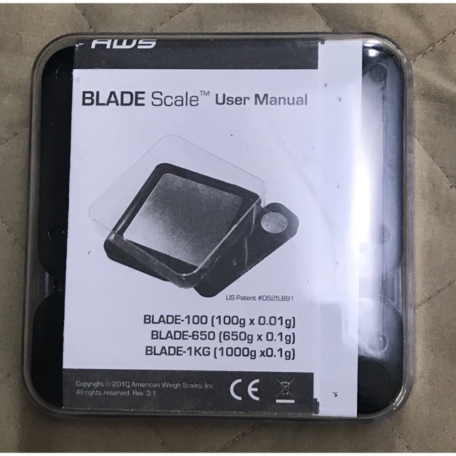 AWS Blade Scale 100 (weighing scale) | Shopee Philippines