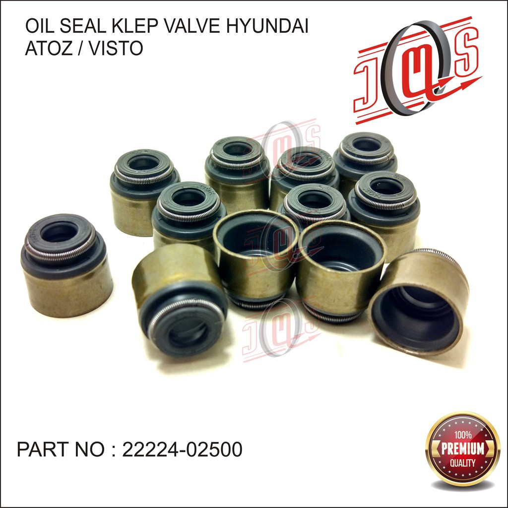 12Pcs Gold Valve Oil Seal 22224-02500 for Hyundai Atoz Kia Visto ...