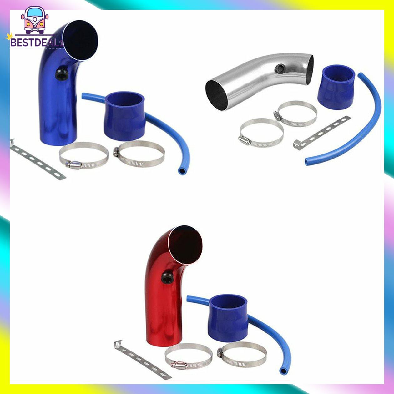 3 Inch Aluminum Pipe Car Turbo Piping Cold Air Intake System Filter Car ...