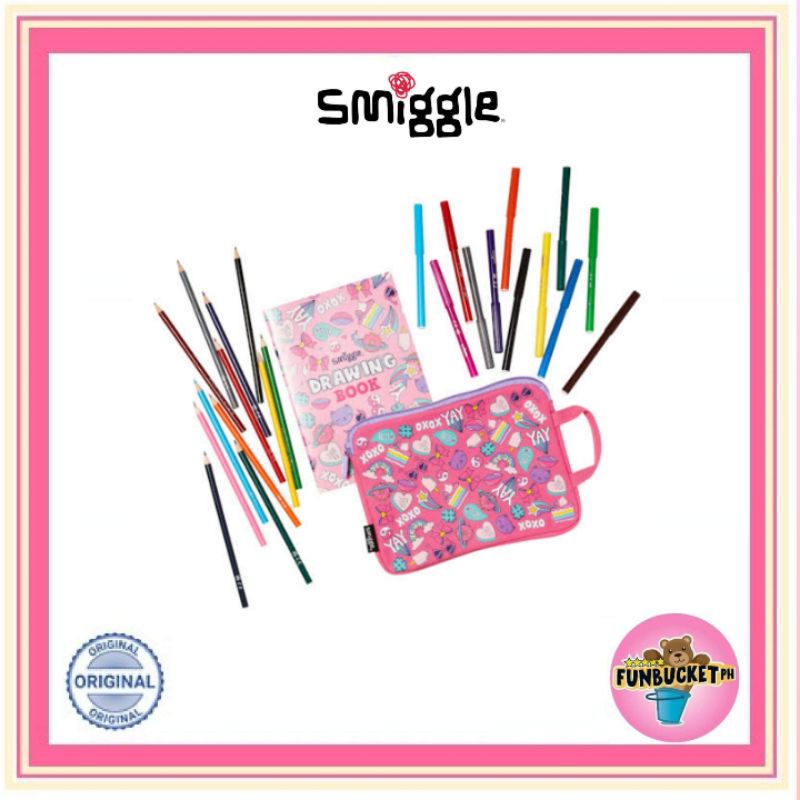 Original Smiggle Draw Anywhere Kit | Shopee Philippines