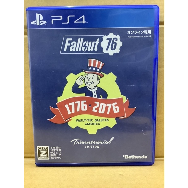Original Disk Ixps4ix Fallout 76-Tricentennial Edition (Japan) (PLJM ...