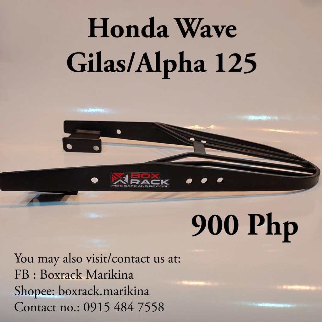 Monorack Bracket For Honda Wave Gilas/Alpha 125 | Shopee Philippines