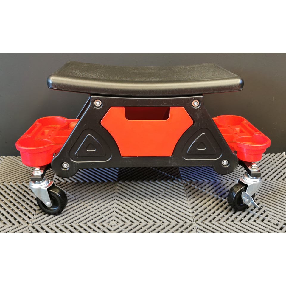 Detailing Creeper with Slide Out drawer and Tool Trays | Shopee Philippines