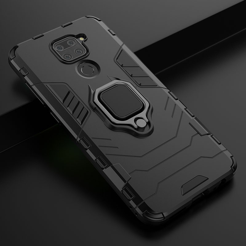 Redmi Note 9 Case Silicone Hard Plastic Armor Back Phone Cover Xiaomi ...