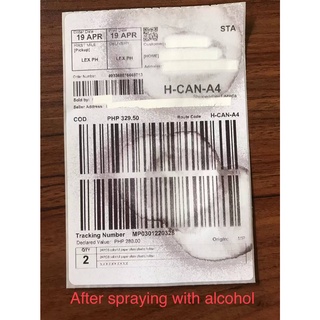 100 Sheets AWB Sticker Paper Waybill Waterproof Sticker A6 Label ...