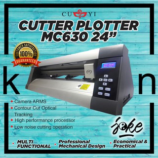 CUYI Cutter Plotter 24 Inch MC630 W/Auto Coutour Cutting, | Shopee ...