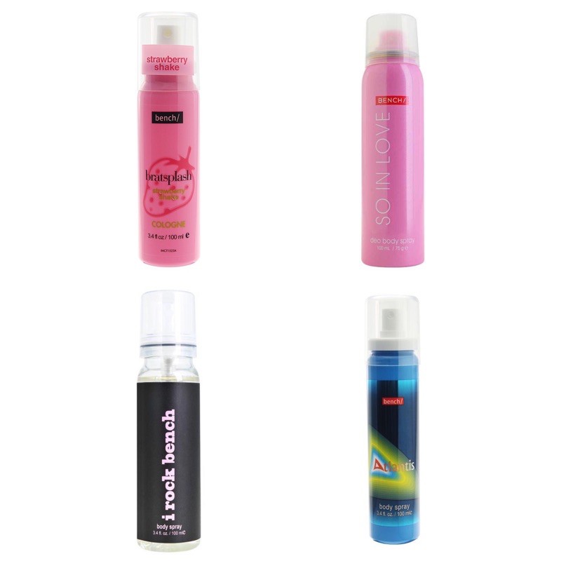 BENCH BESTSELLER PERFUME BODY SPRAY | Shopee Philippines