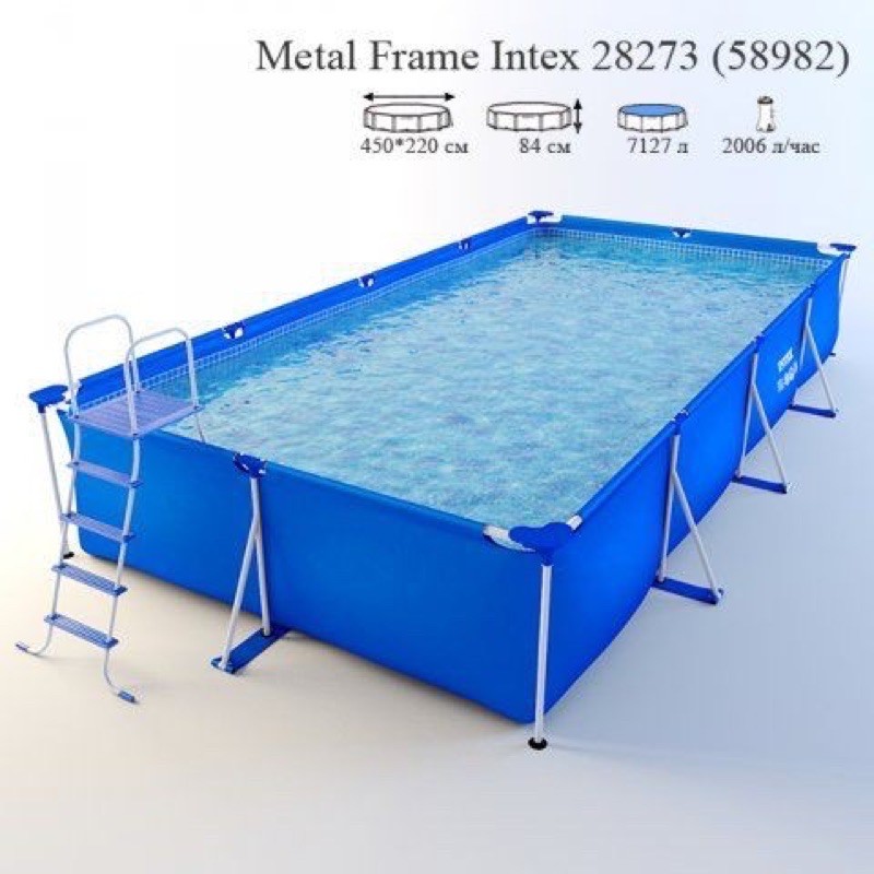 Intex Swimming Pool 4.5M ONHAND | Shopee Philippines